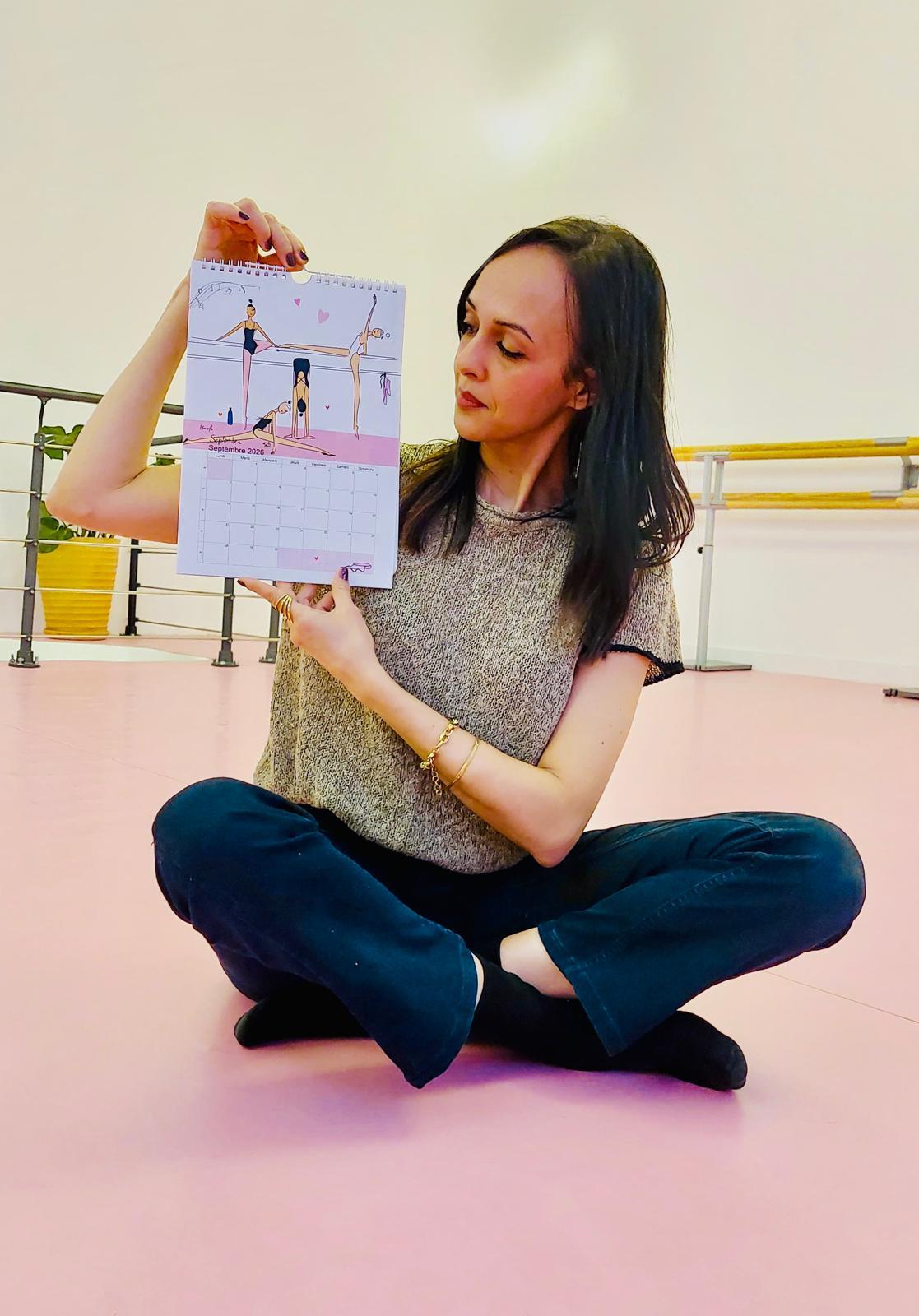 Calendrier Fit’Ballet 2026 illustré par Isma :: Fit'Ballet